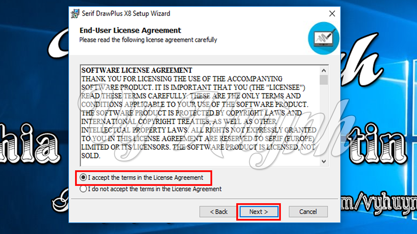 Hướng dẫn Cr@ck Serif Drawplus X8 - Vy Huỳnh