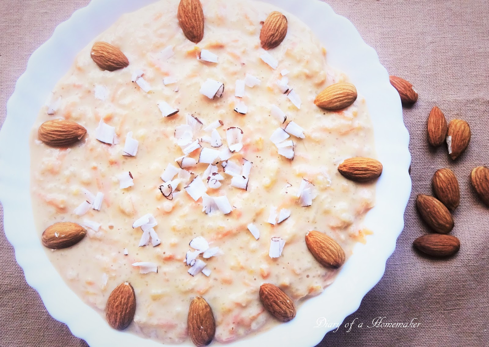 Gajrela (orange hues on winter snow)