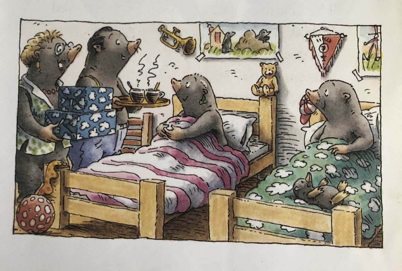 Momo celebrating time to read: Molesons book series by Burny Bos ...