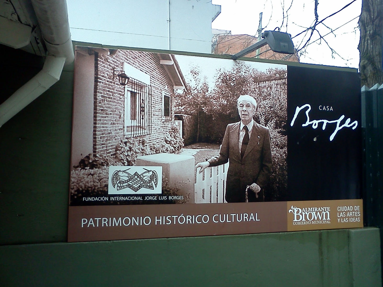 Entre prácticas y reflexiones: Jorge Luis Borges, Adrogué, Casa Borges