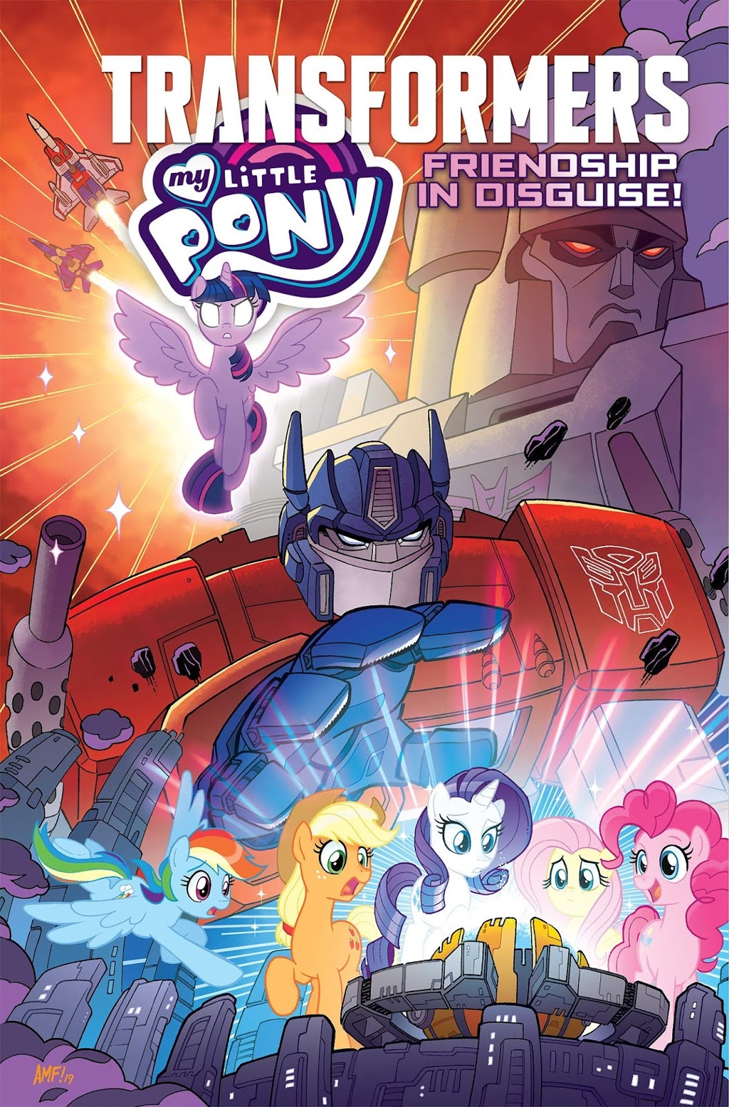 MLP Friendship In Disguise Paperback Issue & 1 Comic Covers | MLP Merch
