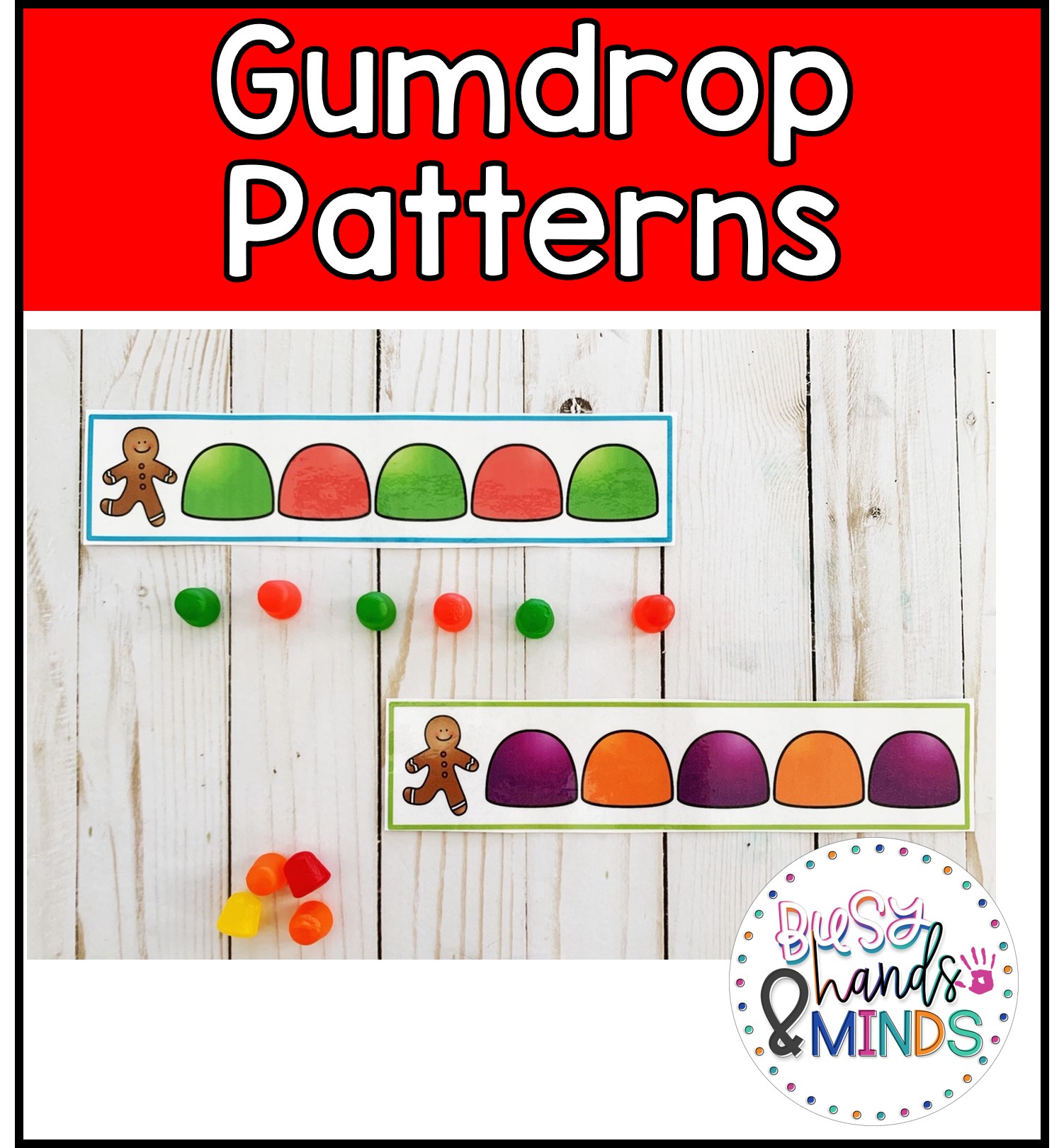 Gingerbread Preschool Pack | Busy Hands and Minds