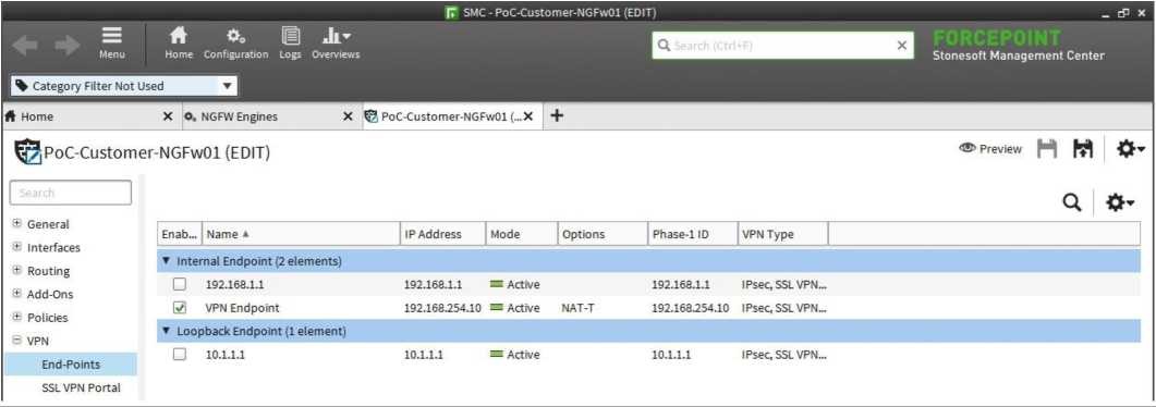Forcepoint NGFW Mobile VPN Yapılandırma