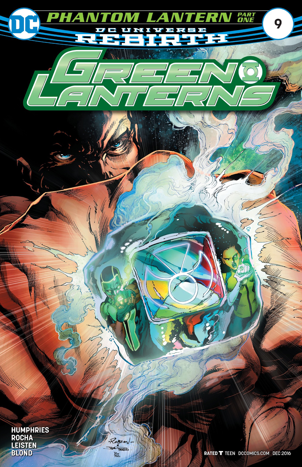 Weird Science DC Comics: Rebirth Rewind: Green Lanterns #9 (2016) Review