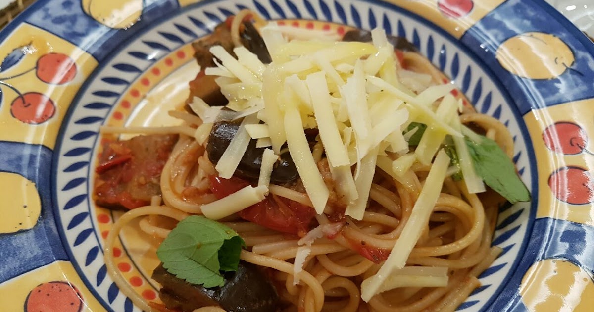 Desafios Gastronômicos: DESAFIO LIGHT: Spaghetti (Integral) a la Norma