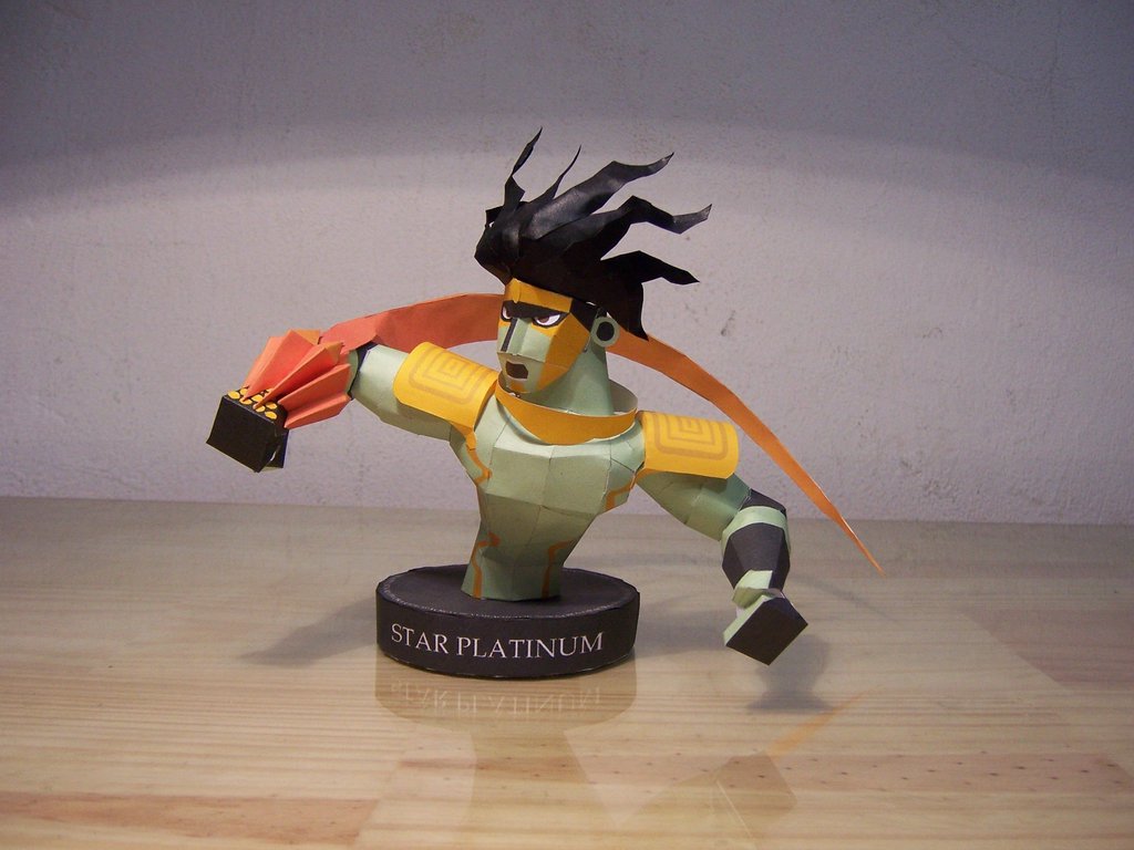 Jojo's Bizarre Adventure - Star Platinum Papercraft | Papercraft ...
