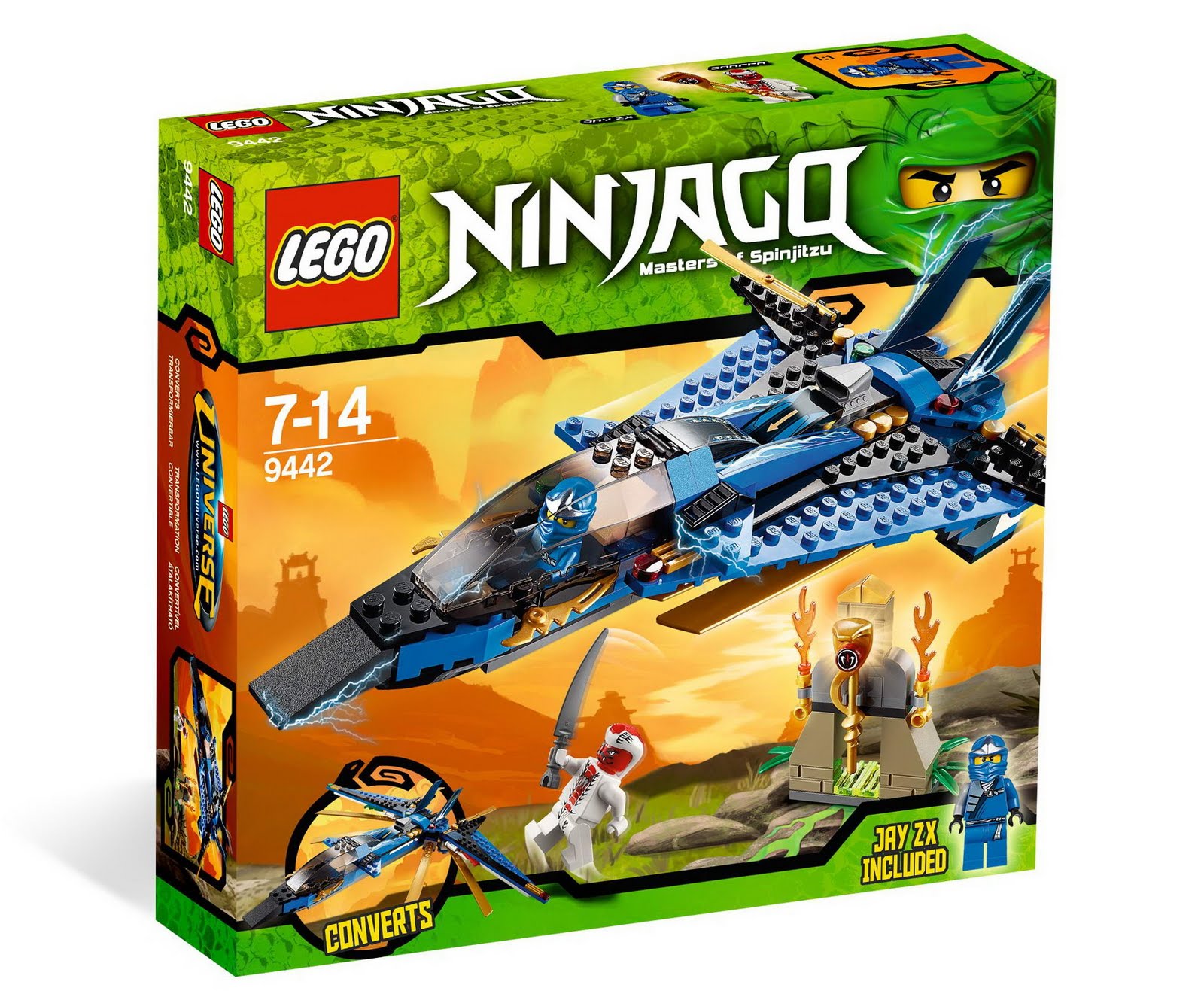 onetwobrick29: LEGO set database: set database: LEGO 9442 jay's storm ...