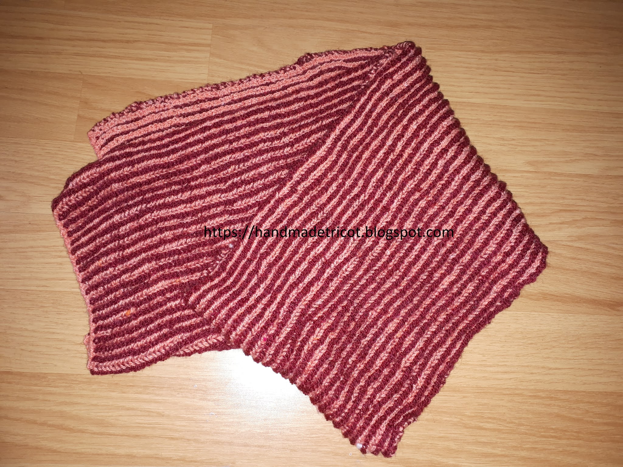 Handmade tricotaje: Fulare tricotate - BRIOCHE