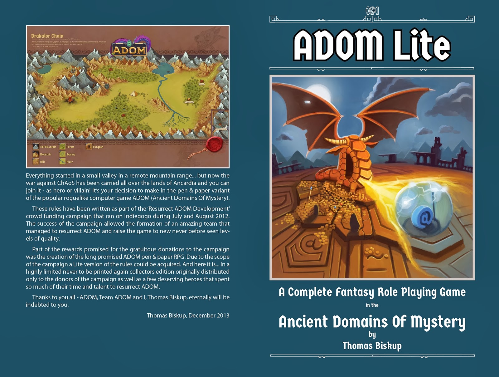 The Official Blog for ADOM (Ancient Domains Of Mystery): ADOM Lite RPG ...
