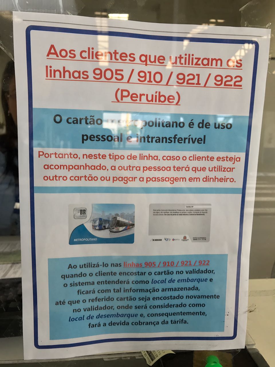 Litoralbus: Aviso da BR Mobilidade sobre o uso do cartão BR Card