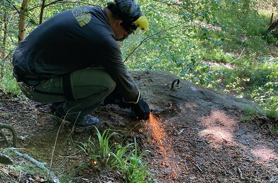 Southern Sandstone Climbs: Harrison's Rocks - Bolting 30.05.2021