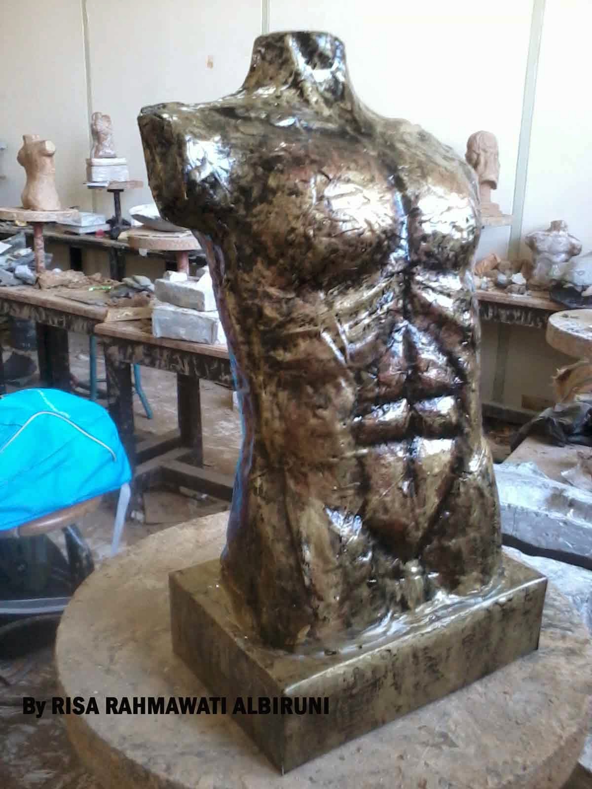 TUTORIAL MEMBUAT PATUNG TORSO DARI KERTAS DENGAN EFEK BATU ~ KUMPULAN ...