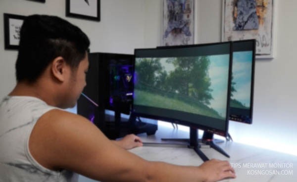 15 Cara Merawat Monitor Komputer supaya Awet - KOSNGOSAN