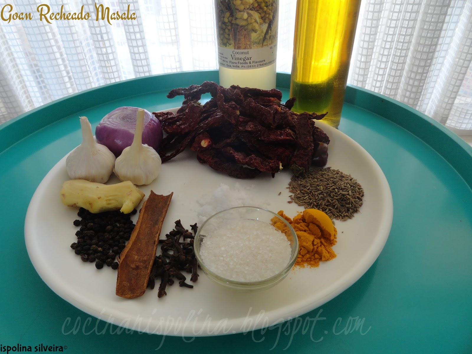 Cocinanispolina: Goan Recheado Masala Recipe