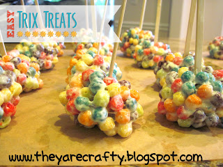 They Are Crafty: Trix Treats