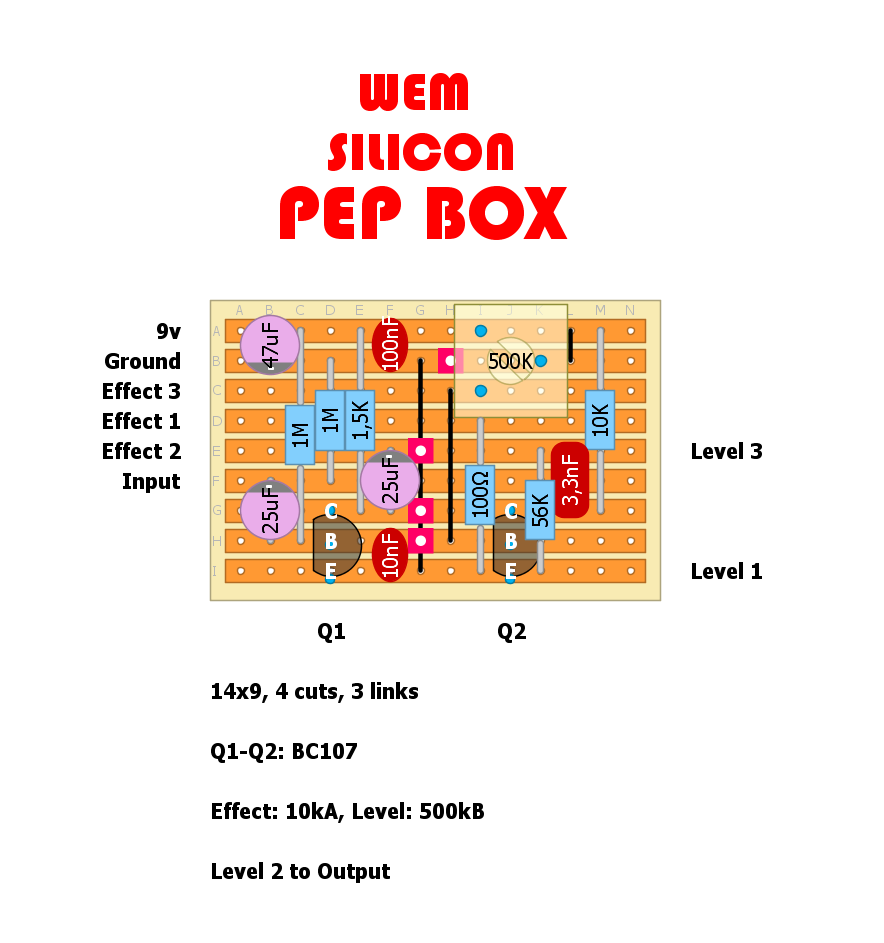 Dirtbox Layouts: WEM Pep Box Silicon
