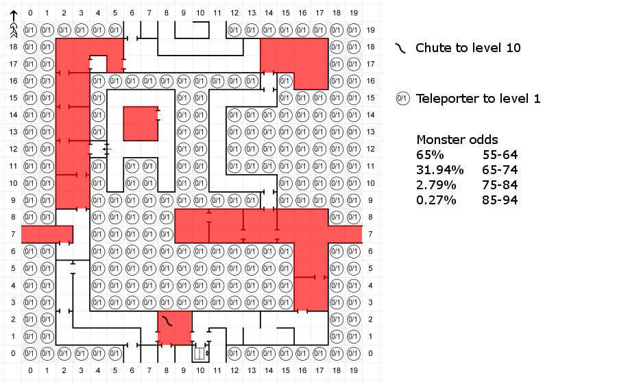 Data Driven Gamer: The maps of Wizardry