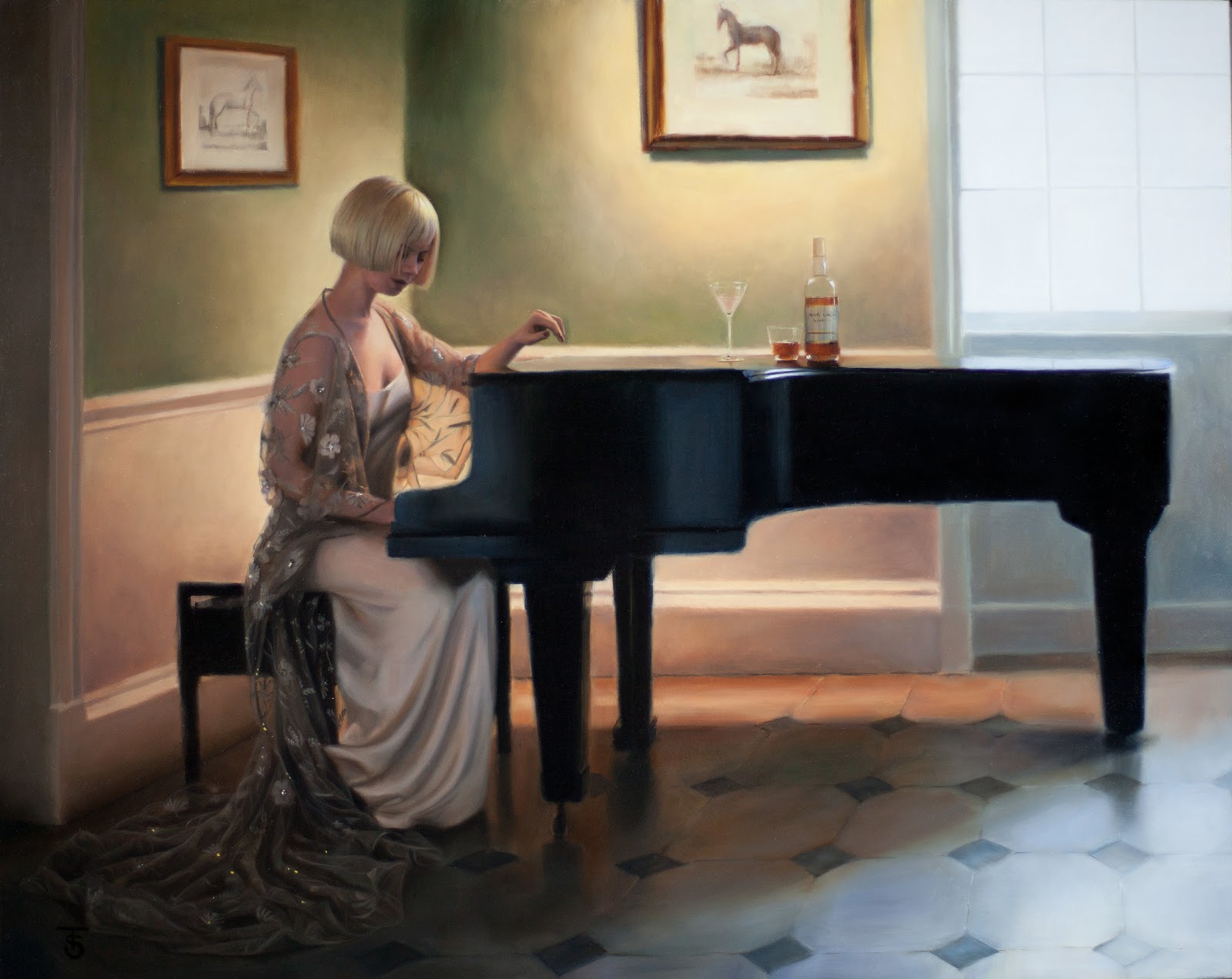 Pintora británica Tina Spratt