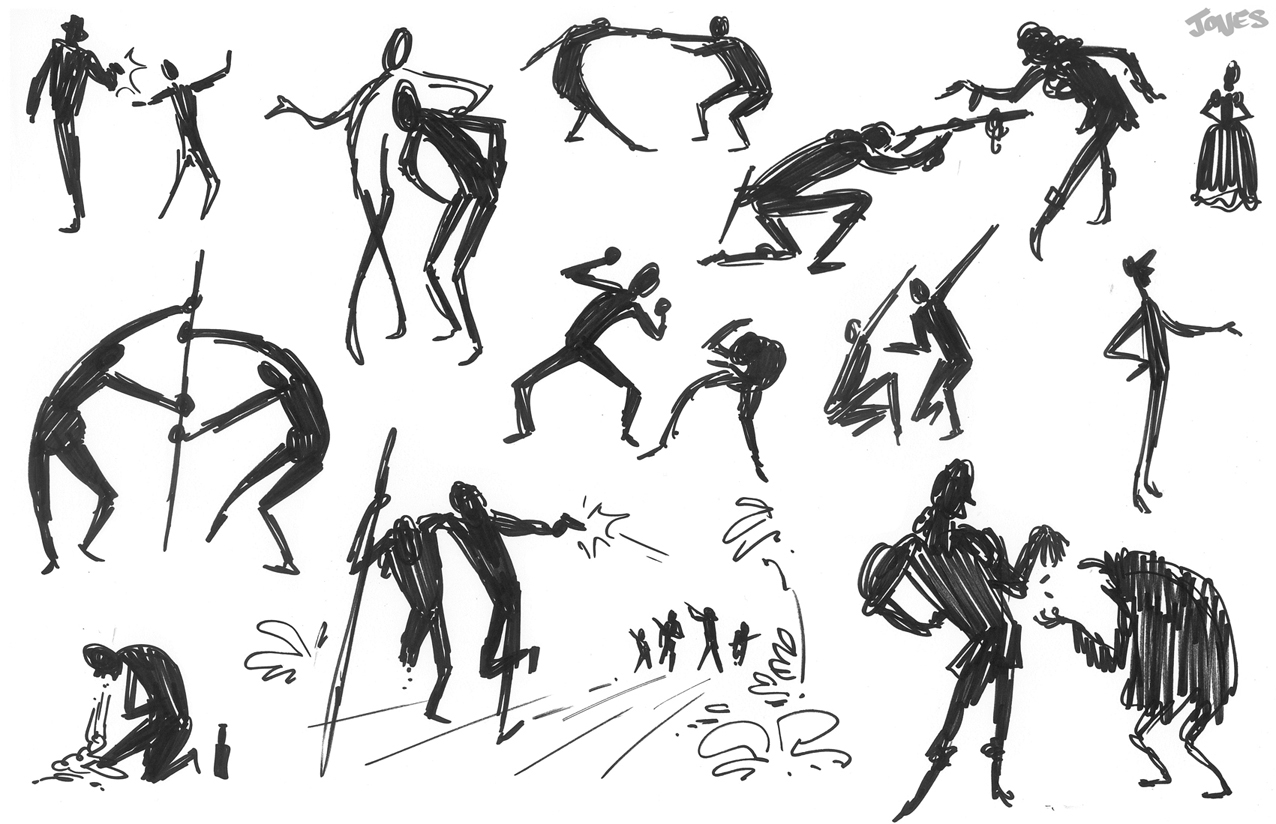 Matt Jones: Gesture Drawing
