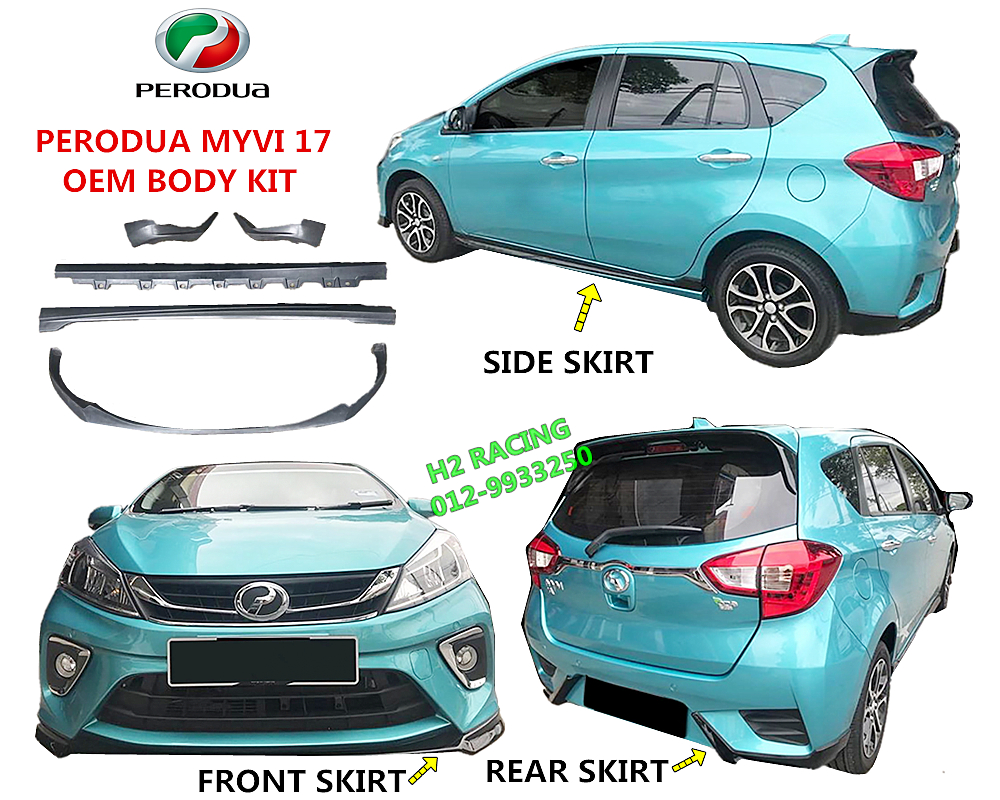 Car Accessories: PERODUA MYVI 17 OEM BODY KIT