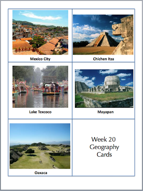 One Day at a Time...: Year 1 Geography Cards