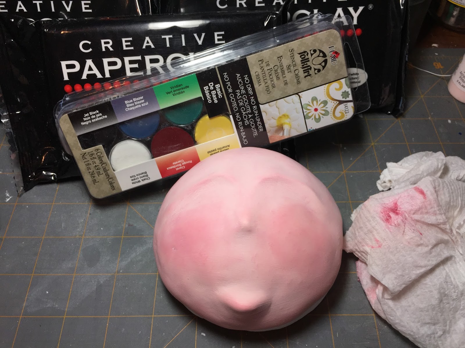 Creative Paperclay® air dry modeling material: Creative Paperclay Doll ...