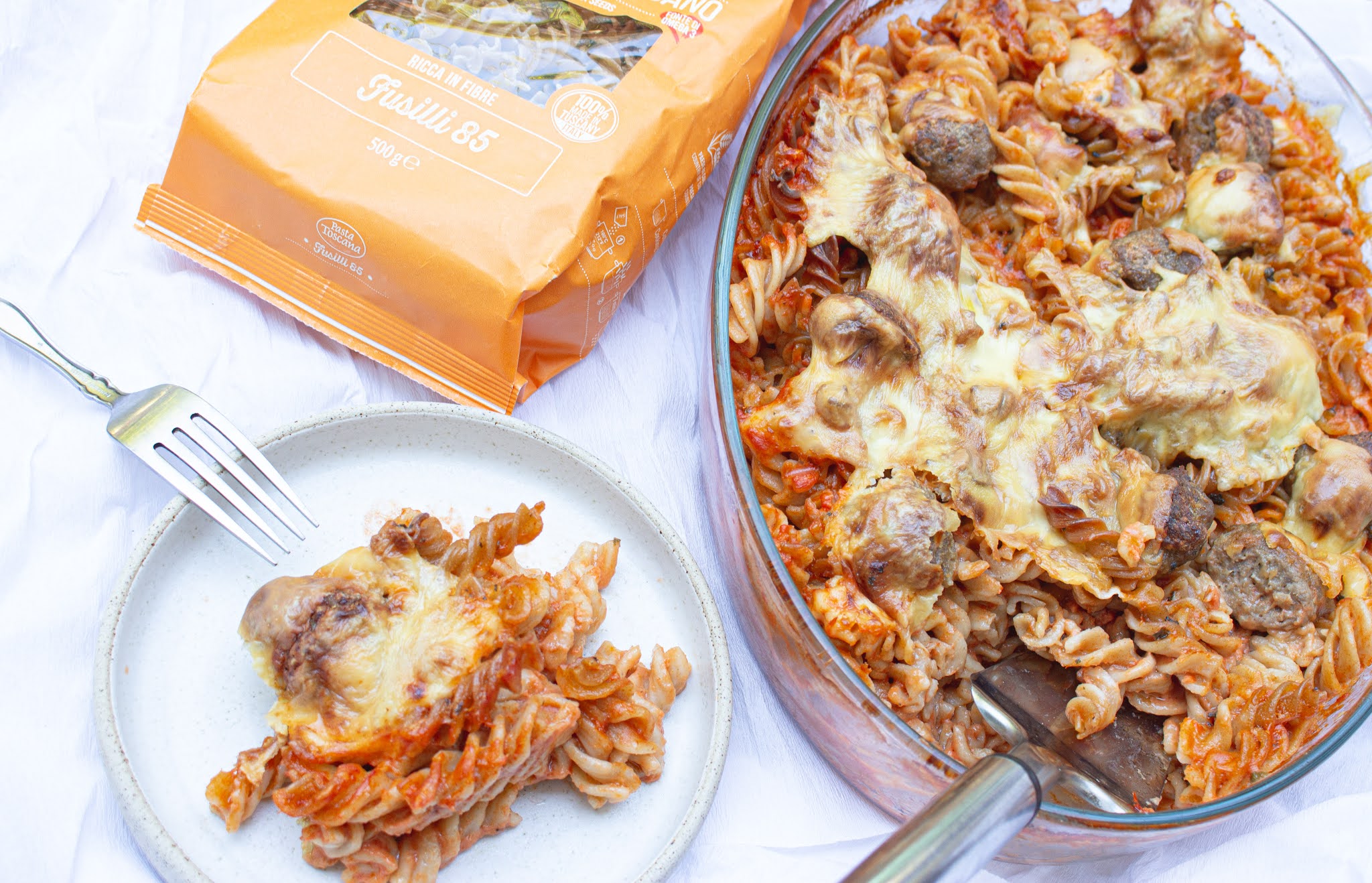 ΜΑΚΑΡΟΝΙΑ ΟΛΙΚΗΣ ΤΑΨΙΟΥ ΜΕ ΚΕΦΤΕΔΑΚΙΑ | WHOLEWHEAT MEATBALL PASTA IN ...