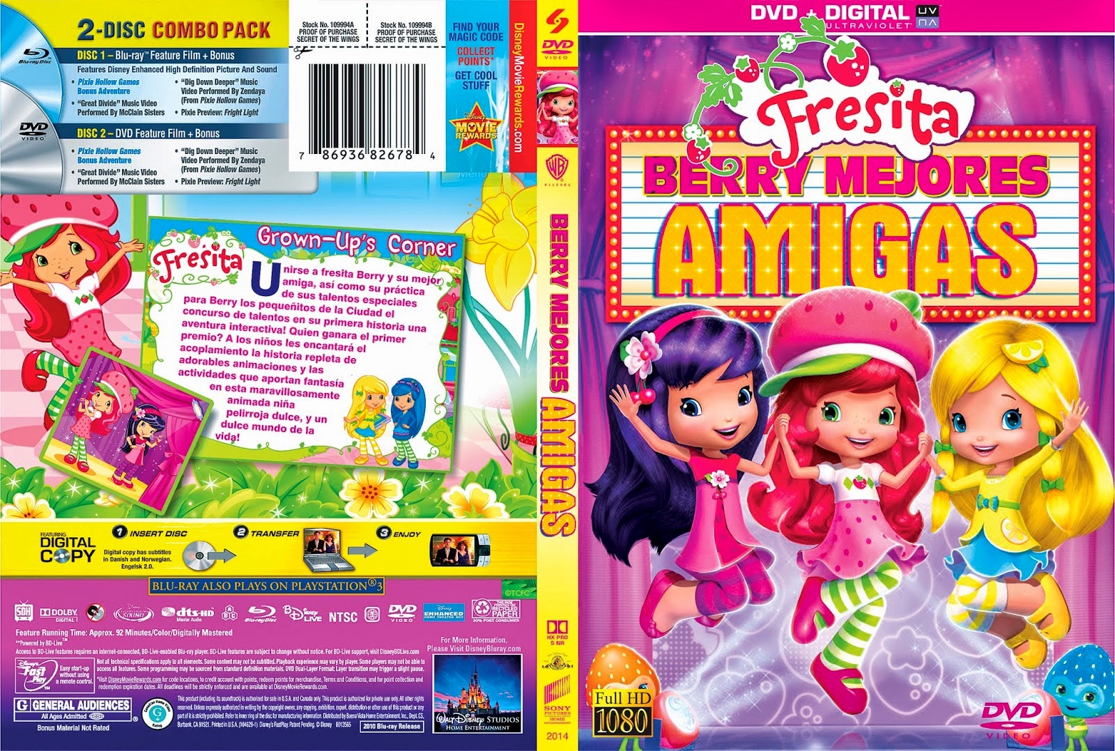 THE MASTER COVERS: Strawberry Shortcake Berry Best Friends v1