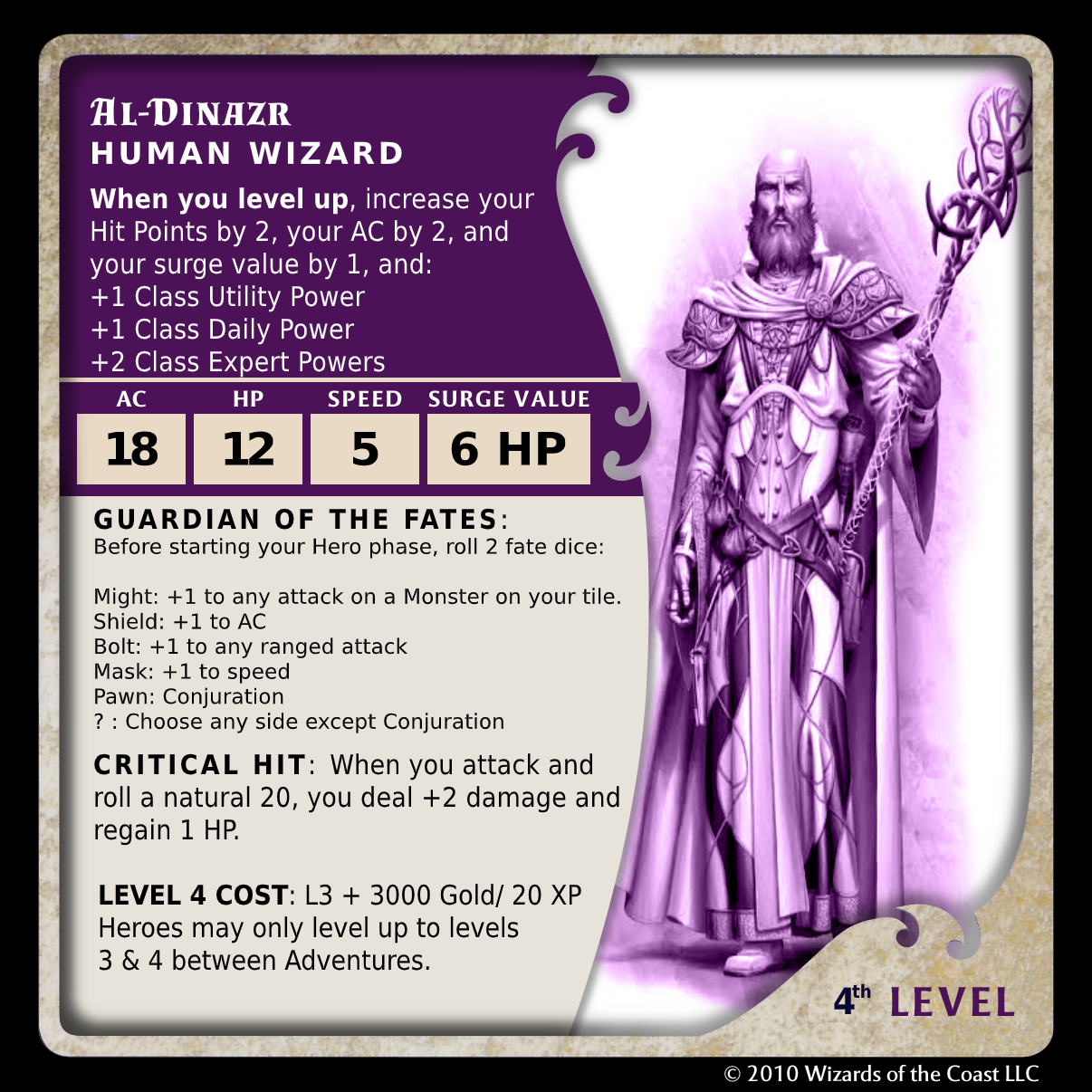 Dungeons and Dragons Custom Builds: The Human Wizard Class