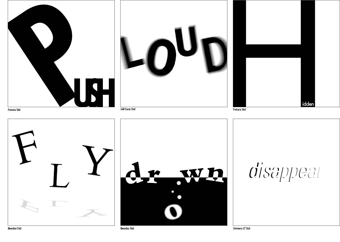 Typography Task 1 - Exercises