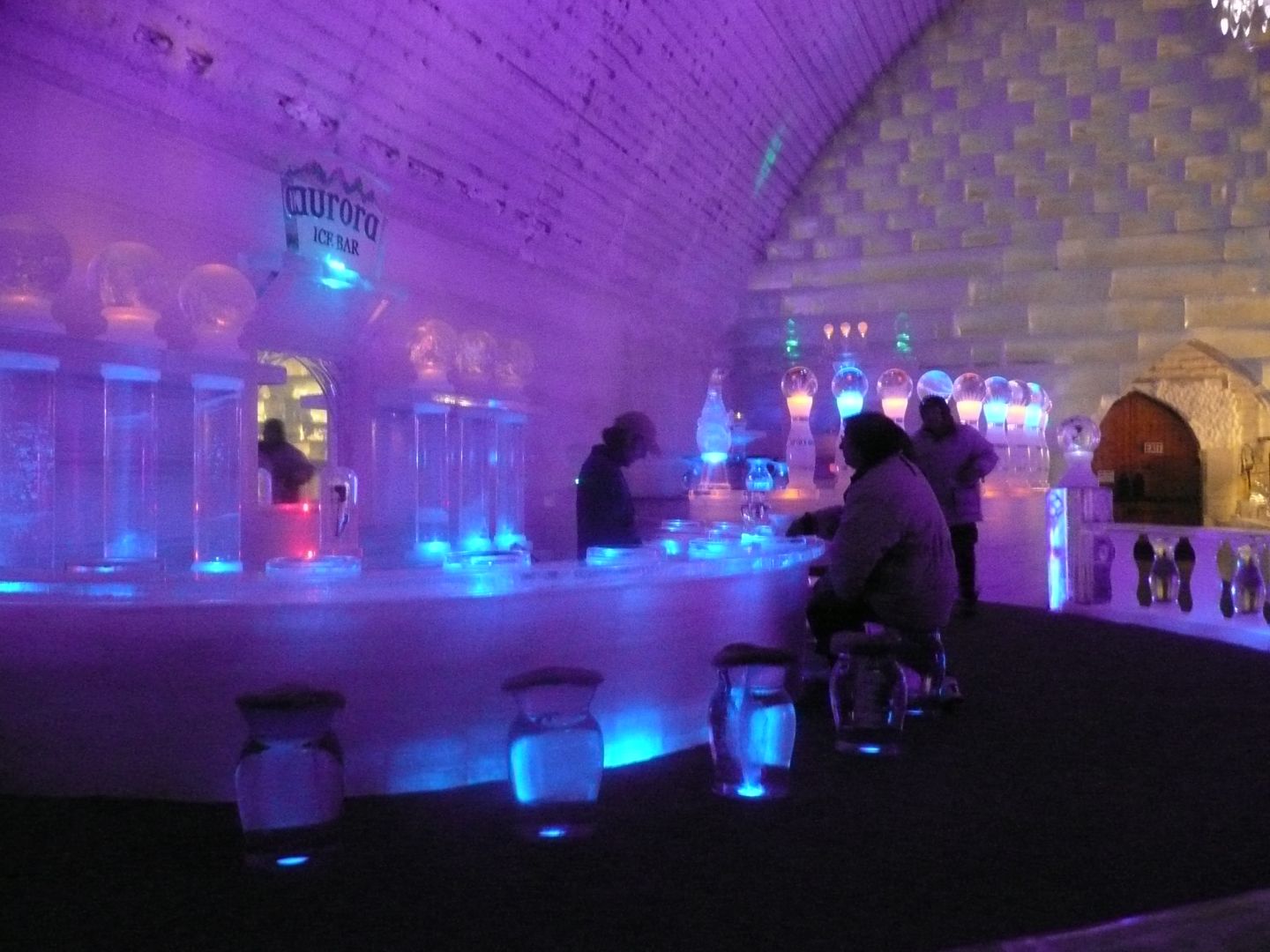 On the Road..........Again: Aurora Ice Museum at Chena Hot Springs