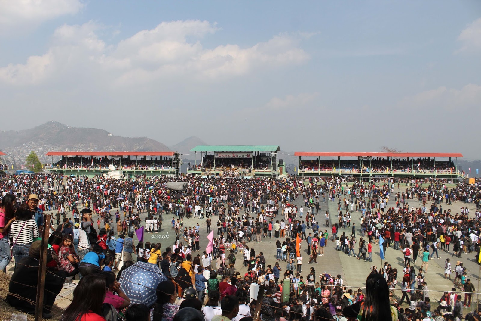 Calm-Sojourner: Chapchar Kut 2016, Aizawl