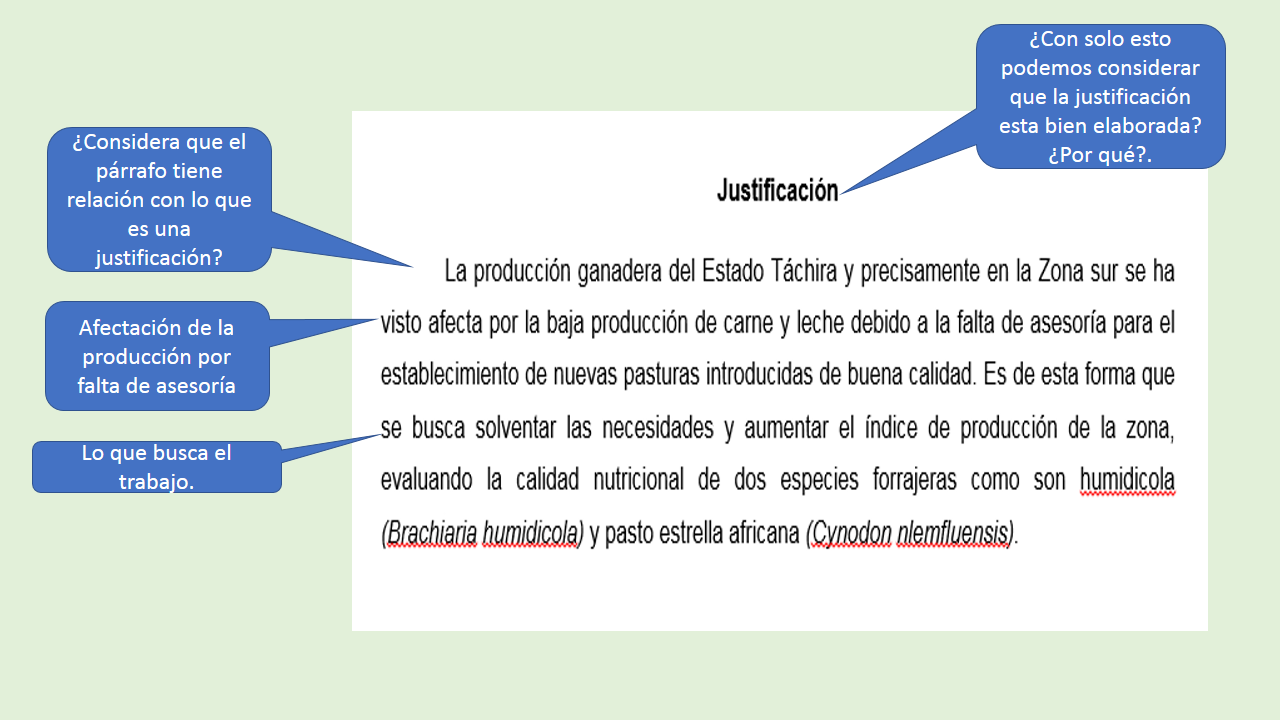Cómo hacer la justificación de la Investigación