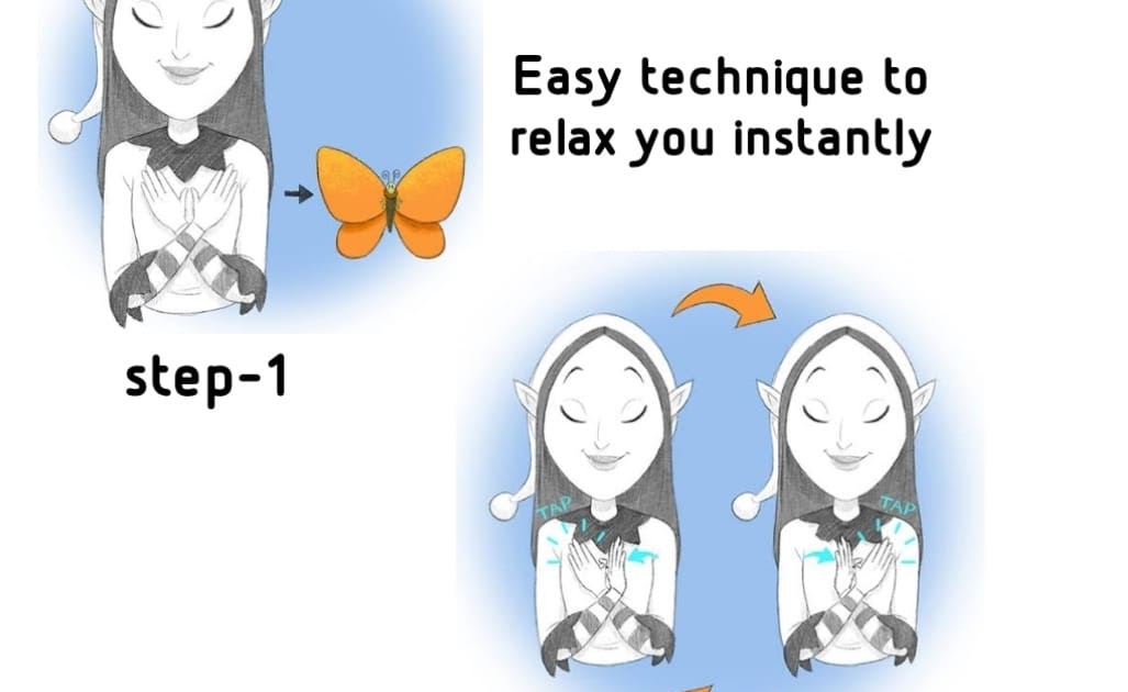 Grandmasterviveksharma: THE BUTTERFLY HUG