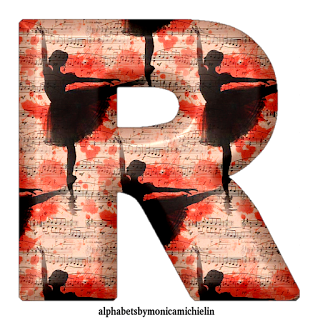 M. Michielin Alphabets: BALLET ALPHABET (BALLET DANCER MUSIC NOTES ...