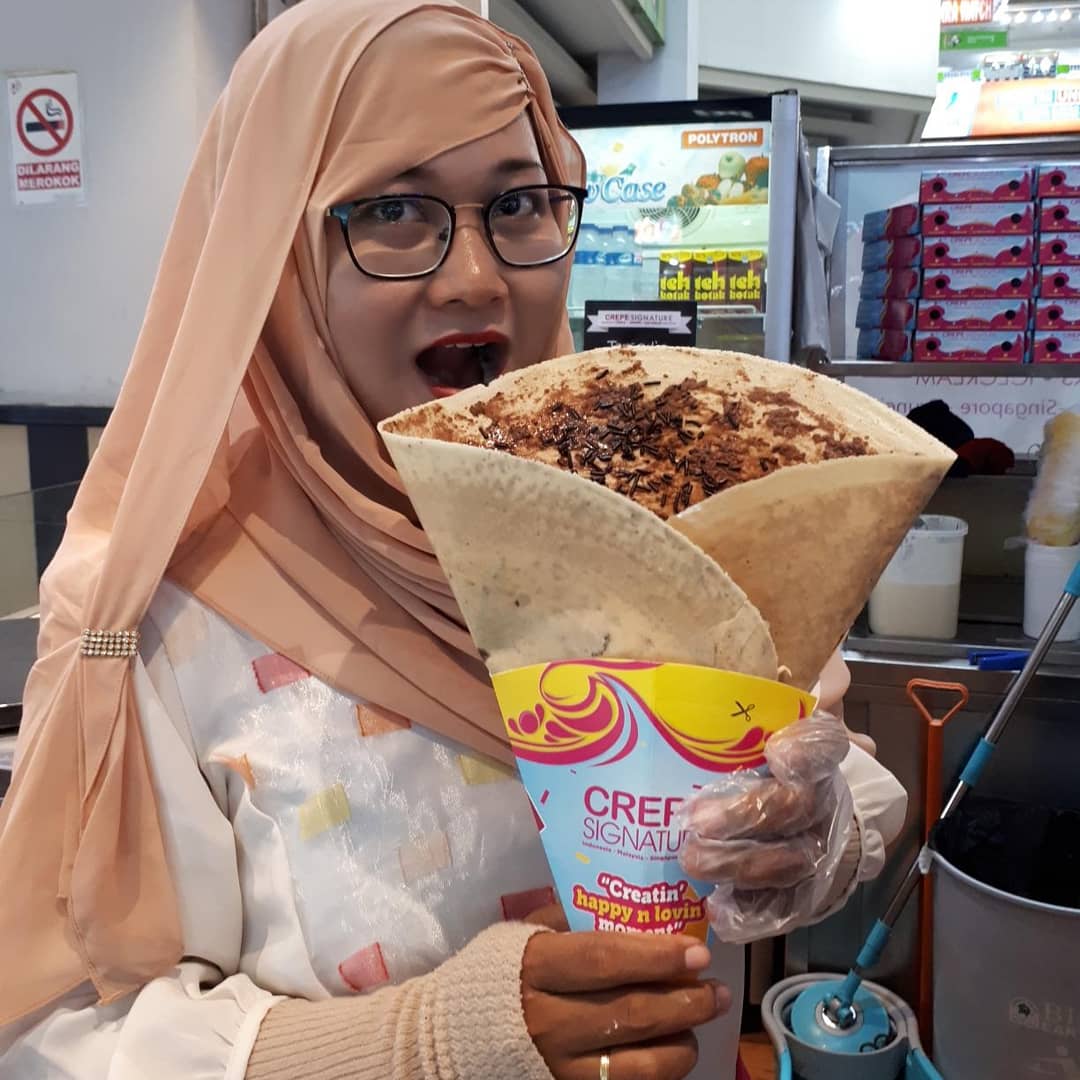 Belajar Bikin Crepe di Crepe Signature Bogor Trade Mall | Leyla Hana