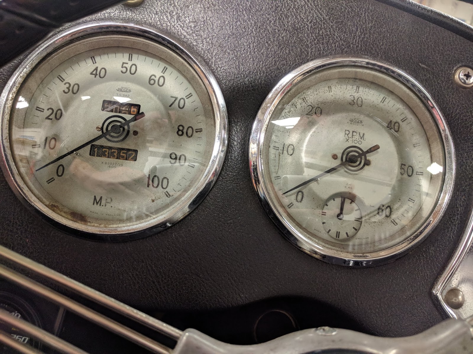 The Grant Street Garage: Beck TD, Part 32 - A Temporary Tachometer