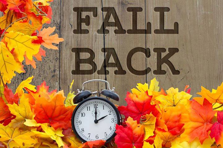 Move it and lose it.: FALL BACK