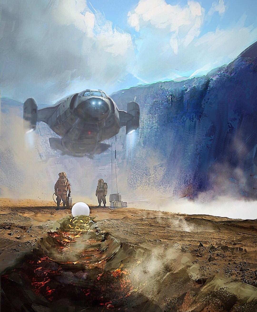 Niðavellir Shipyard: Dropfleet Commander art