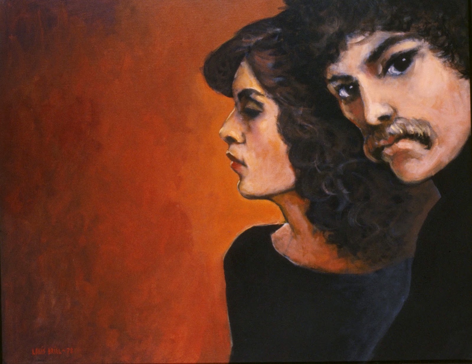 BRUSHES WITH FAME Louis Briel