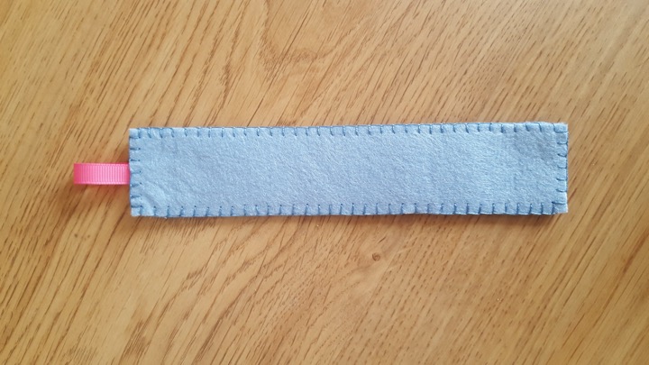 DIY easy felt bookmark |Keeping it Real