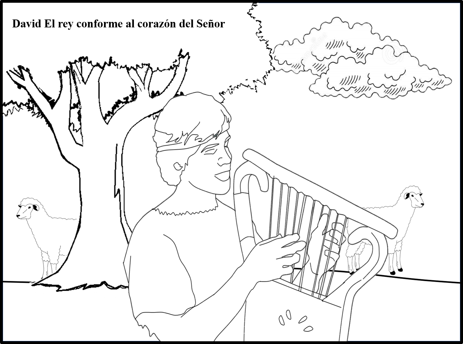 Estudio bíblico para niños - David El rey conforme al corazón del Dios ...