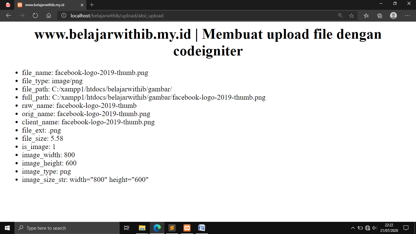 Tutorial Codeigniter #6 : Membuat Upload File Dengan Codeigniter ... Tutorial Codeigniter #6 : Membuat Upload File Dengan Codeigniter ...