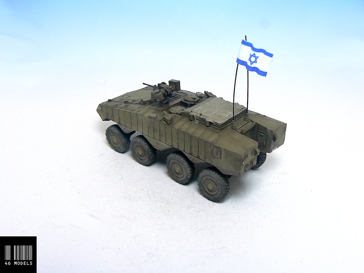 46 MODELS by Tomasz Bajer : EITAN IFV APC IDF 1/72