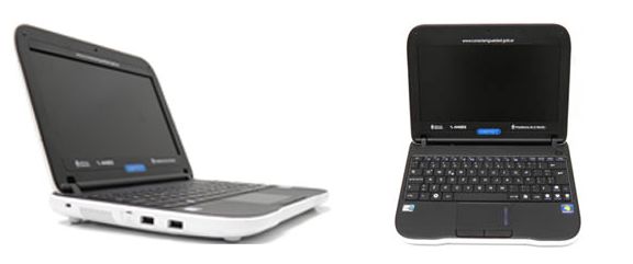 Modelos de Netbook de Conectar Igualdad