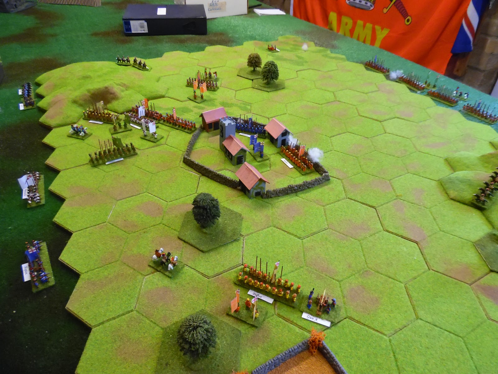 Westerhope Wargame Group: 15mm solo English Civil War game.