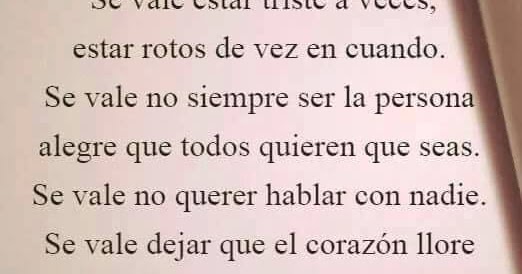 Reflexiones: se vale....