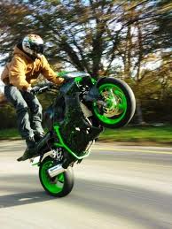 Bike stunts- A passion: The oldest and the coolest bike stunt- "Wheelie".
