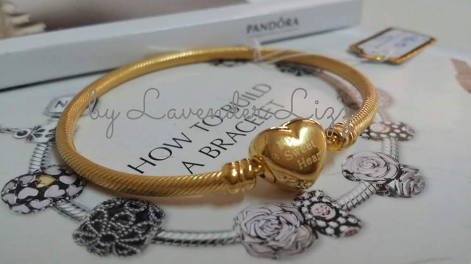 gelang emas 916 ala pandora - Cameron Grant