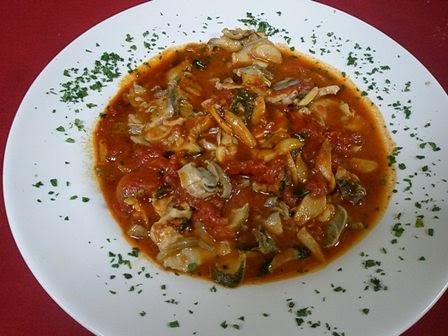 I'm Turning 60...: Carmela Soprano's Scungilli in Hot Tomato Sauce l ...